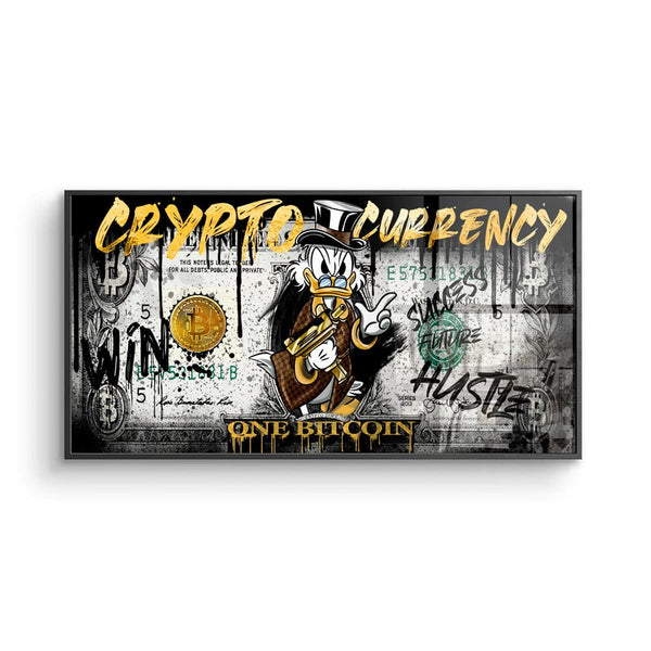 Crypto Duck Canvas Print, Crypto Wall Art – Canvas4walls