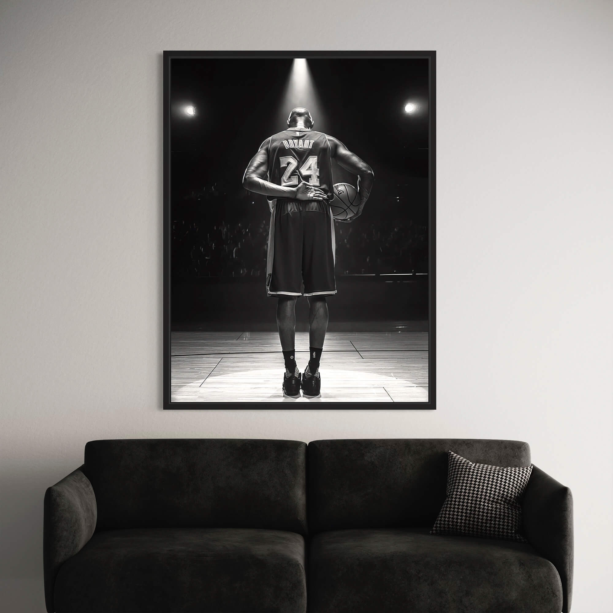 Kobe Bryant - Legacy in the Limelight Canvas Print, Kobe Bryant Wall Art