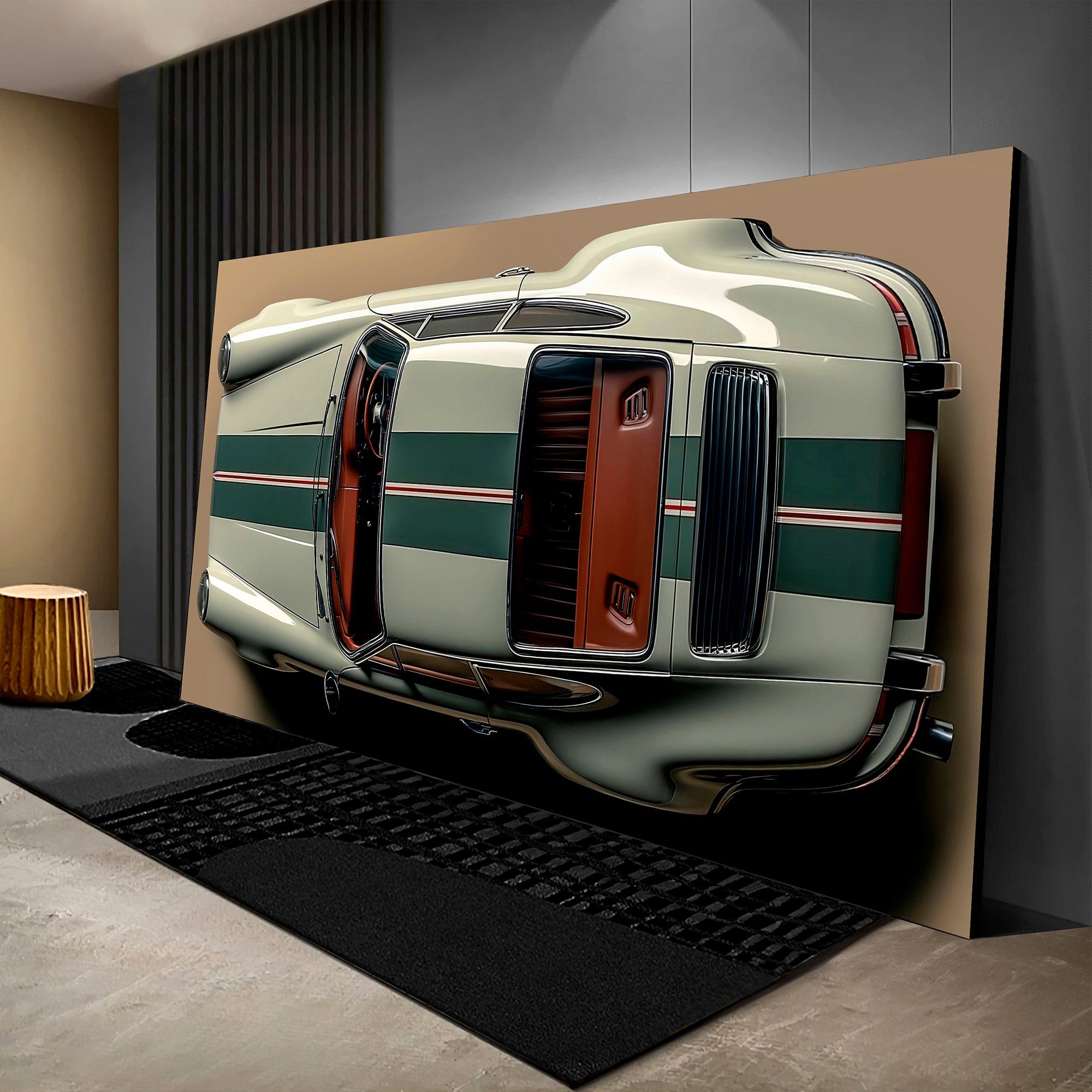 Porsche 911 Speedline Legacy Canvas Print, Porsche Wall Art Poster