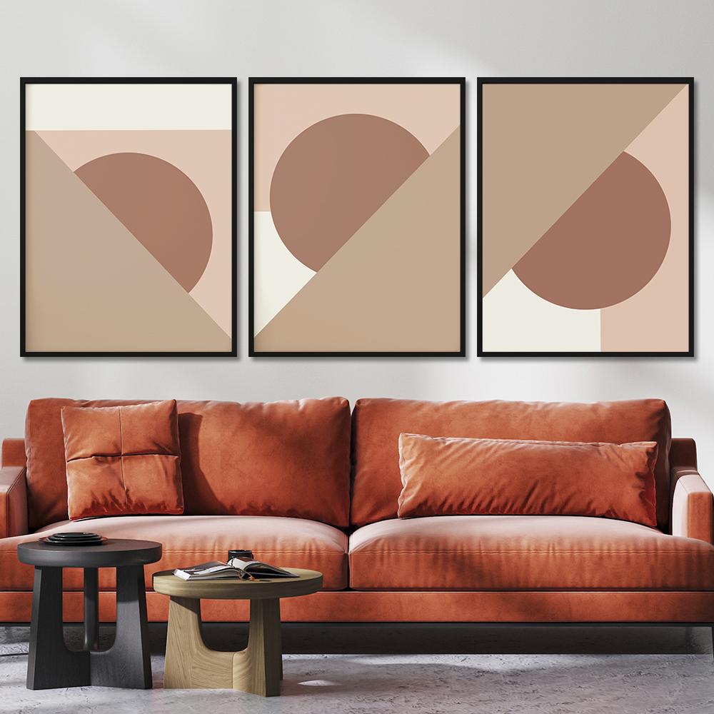 Abstract Wall Art | Hidden Shapes Canvas | Canvas4wall
