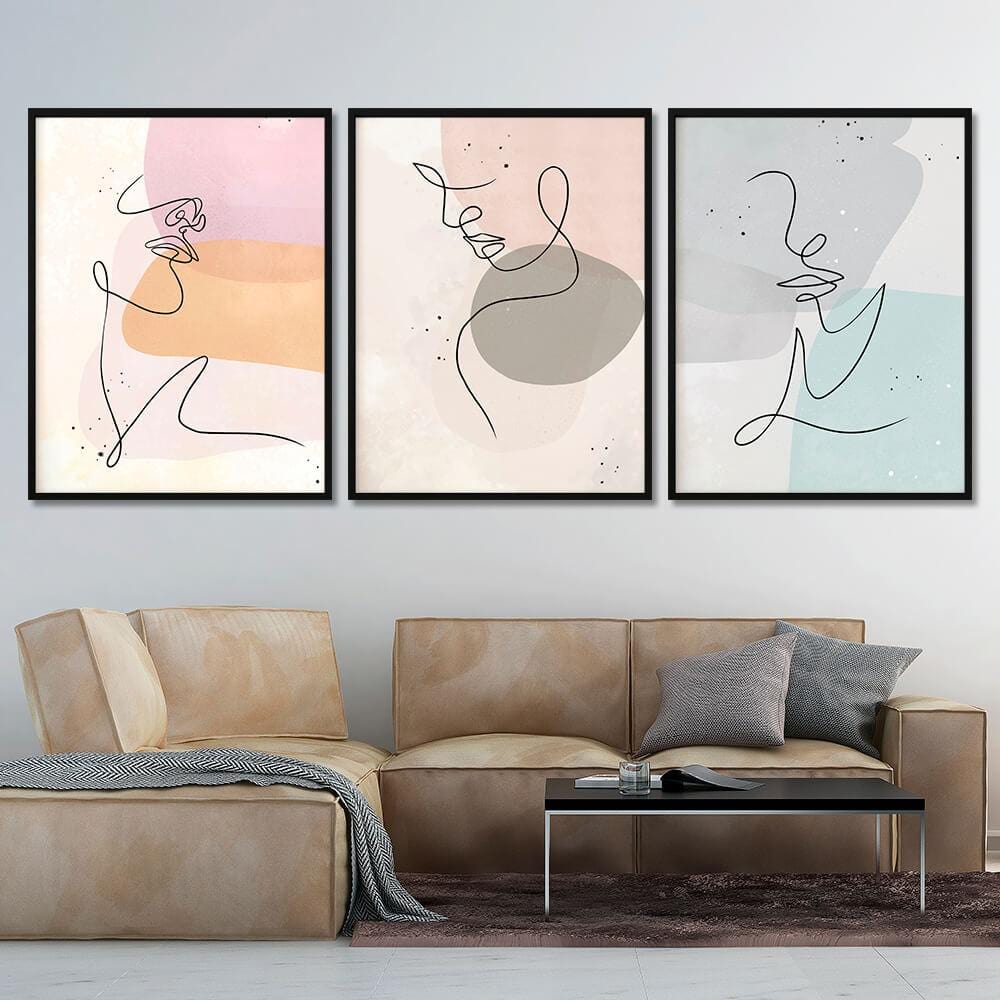 Women Line Art | Body Line Art | Canvas4wall