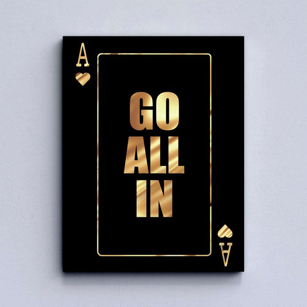 Playing Card Art | All in Canvas Wall Art Print | Canvas4wall ...